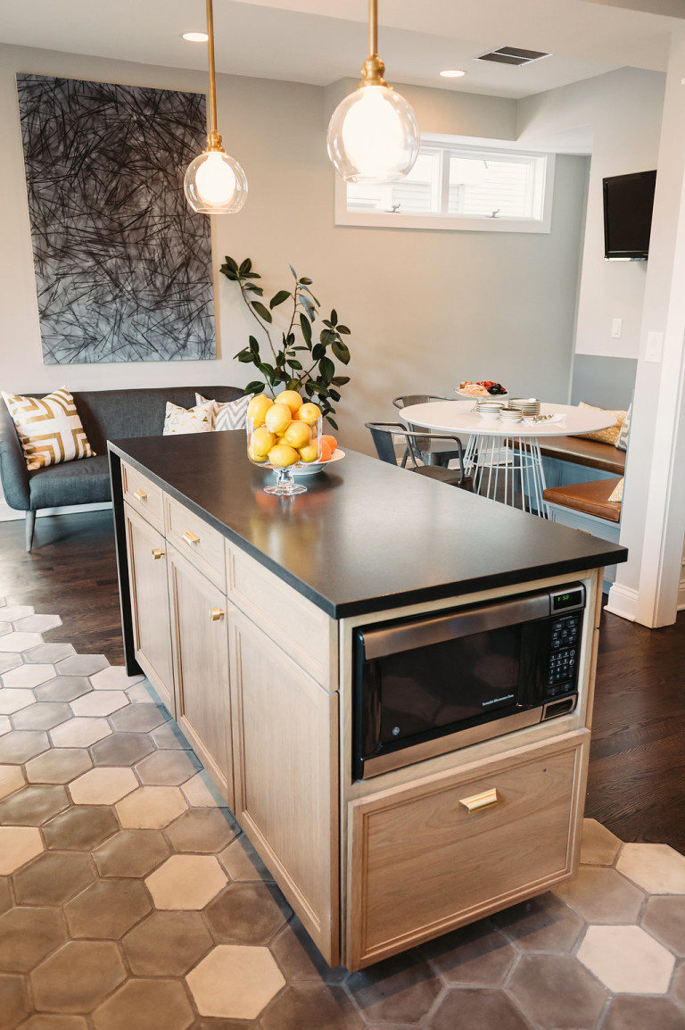 Kitchen Design: Hexagon , Contemporary but Warm – Rustic Elegance ...