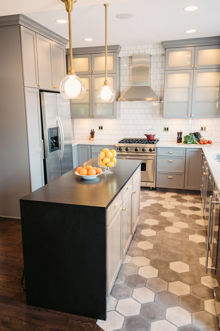 Kitchen Design: Hexagon , Contemporary but Warm – Rustic Elegance ...