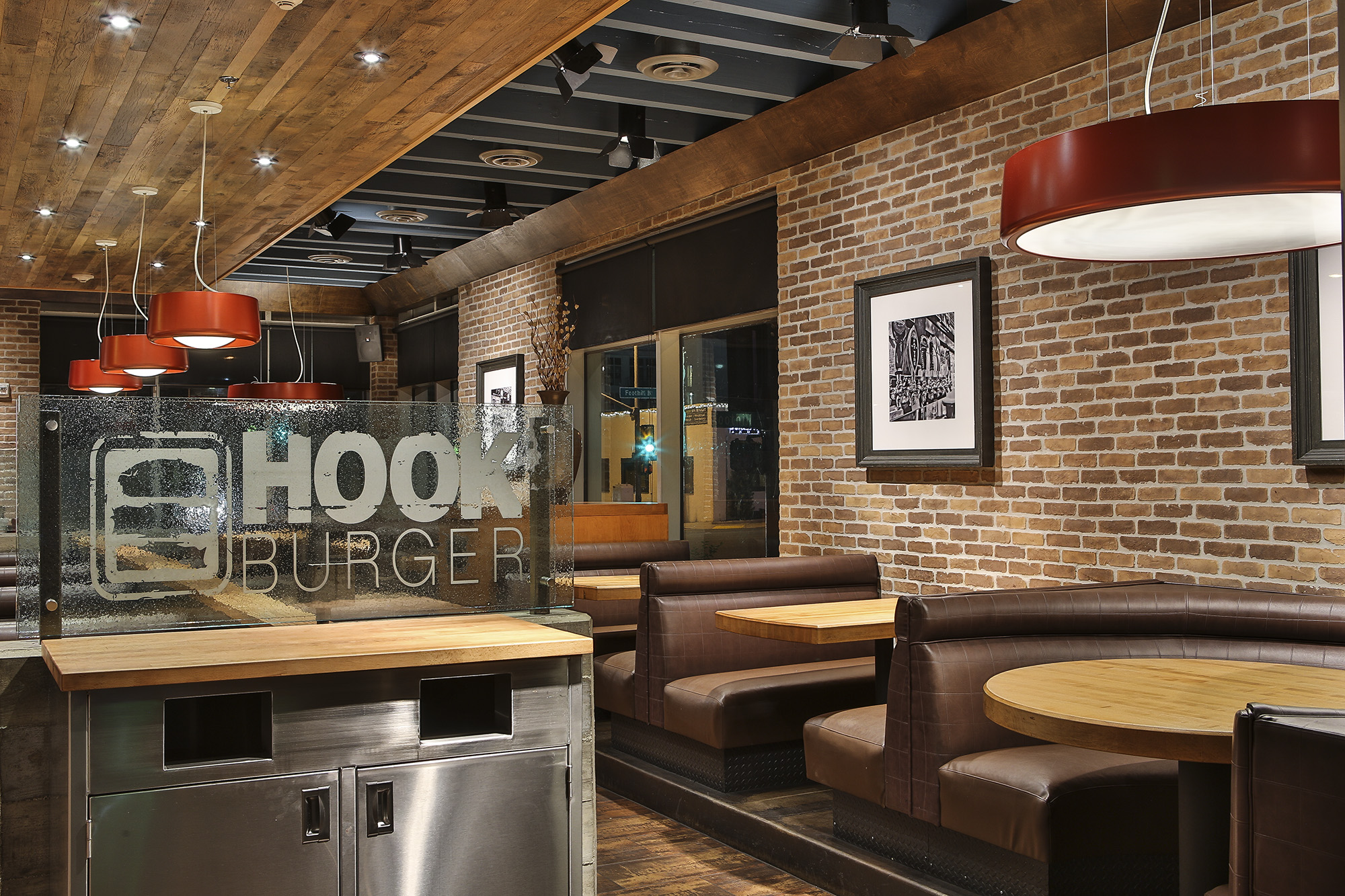 Hospitality Project: Brick @ Hook Burger – Rustic Elegance Handcrafted ...